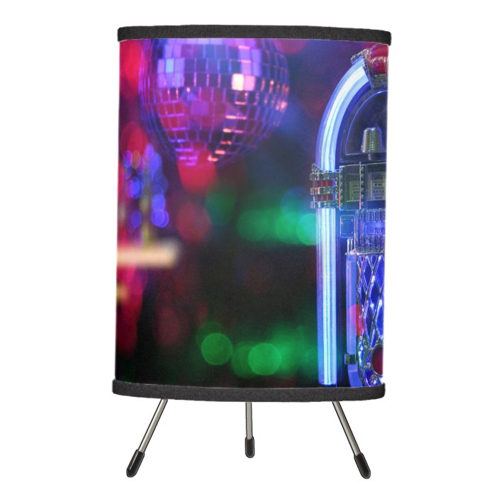 Vintage Jukebox Ice Cream Shop Photo Lamp | Zazzle.com