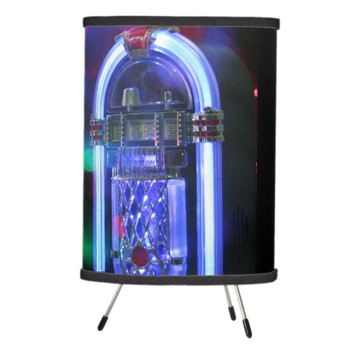 Vintage Jukebox Ice Cream Shop Photo Lamp | Zazzle