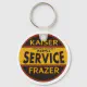 Vintage Kaiser Frazer service sign Keychain | Zazzle