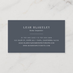 Vintage Key | Home Inspection Business Card | Zazzle