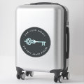 Vintage Key | Social Distancing Floor Marker Sticker | Zazzle