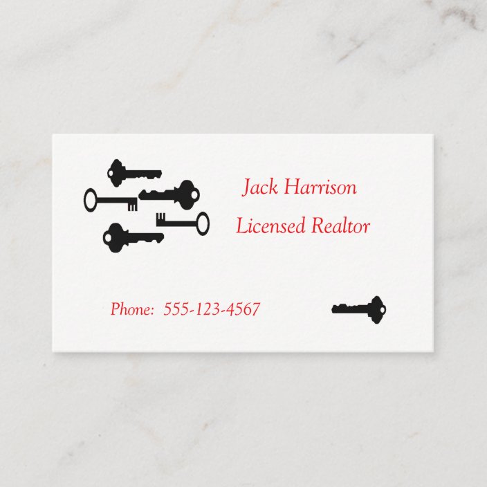 Vintage Keys Business Card | Zazzle.com