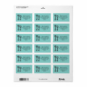 Vintage Keys Labels - Blue | Zazzle