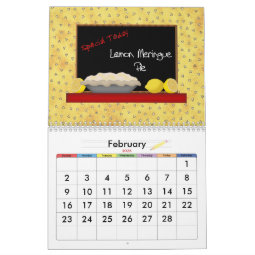 Vintage Kitchen Calendar | Zazzle