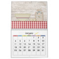 Vintage Kitchen Calendar | Zazzle