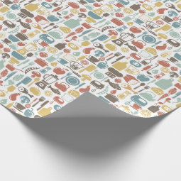 Vintage Kitchen Wrapping Paper | Zazzle