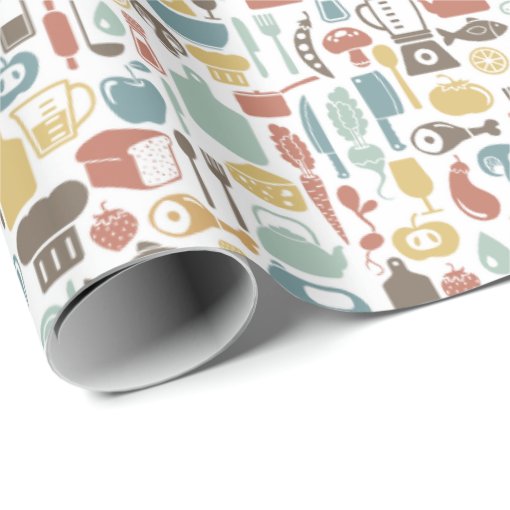 Vintage Kitchen Wrapping Paper | Zazzle