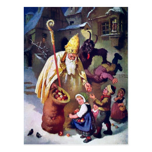 Krampus Postcards - No Minimum Quantity | Zazzle