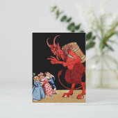 Vintage Krampus Postcard | Zazzle