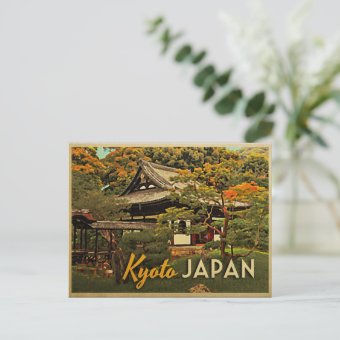 Vintage Kyoto Japan Postcard | Zazzle