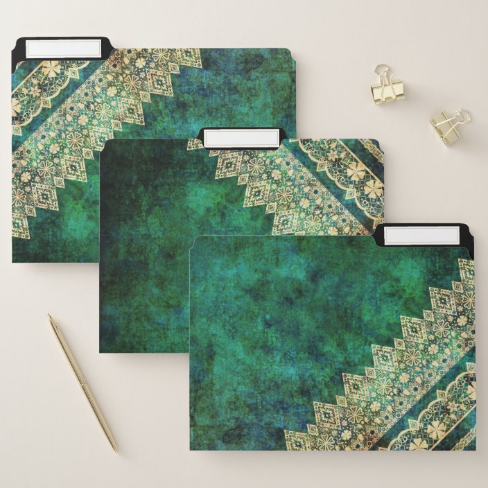 Vintage lace file folder | Zazzle.com
