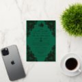 Vintage Lace Green Islamic Arabic + Eng Wedding Foil Invitation | Zazzle