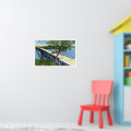 Vintage Lake of the Ozarks, Hurricane Deck Bridge Poster | Zazzle