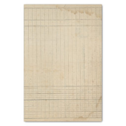Vintage Ledger Tissue Paper | Zazzle