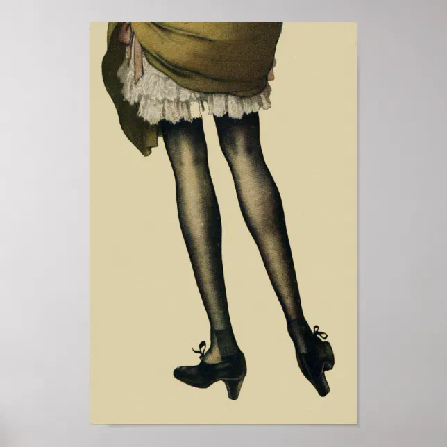 Vintage Legs Poster | Zazzle