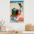Vintage Library Poster | Zazzle