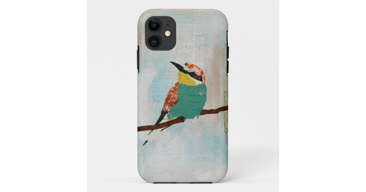 Vintage Little Bird iPhone Case | Zazzle