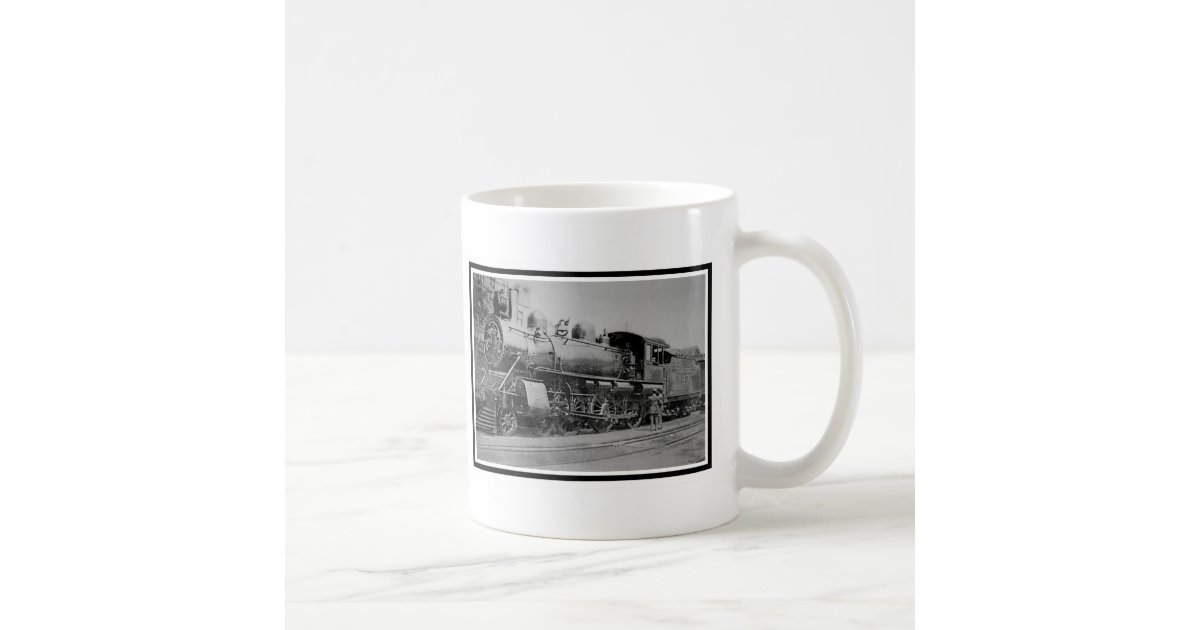Vintage Locomotive Railroad Steam Engine Coffee Mug | Zazzle