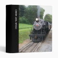 Vintage Locomotive Railroad Train Binder | Zazzle