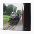 Vintage Locomotive Railroad Train Binder | Zazzle