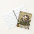 Vintage Locomotive Train Steam Engine Railroad Notebook | Zazzle