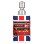 Vintage London Double Decker Bus Soap Dispenser And Toothbrush Holder ...