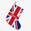 vintage london fashion british flag union jack small christmas stocking ...