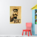 Vintage Lord Kitchener Poster Print | Zazzle