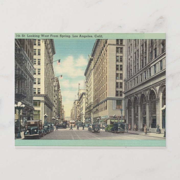 Vintage Los Angeles, California Postcard | Zazzle.com