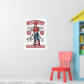 Vintage Lumberjack Poster | Zazzle