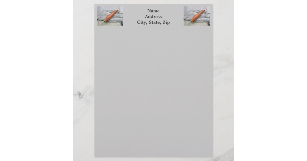 Vintage Lure Floyd Roman Nike Letterhead | Zazzle