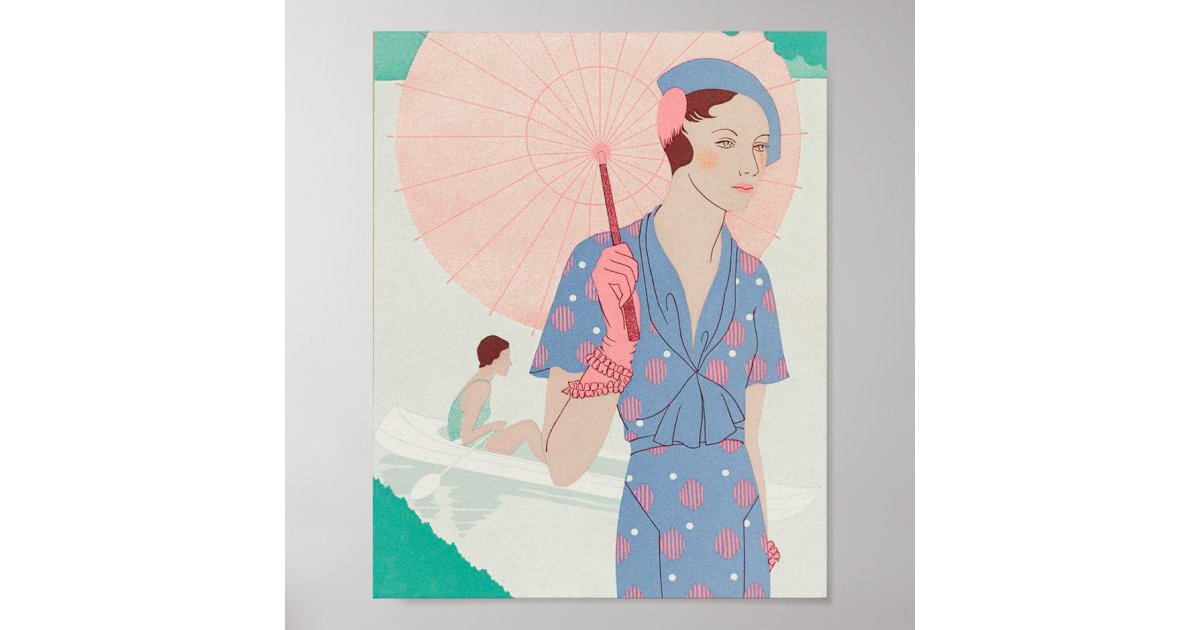 Vintage Magazine Ad Poster | Zazzle