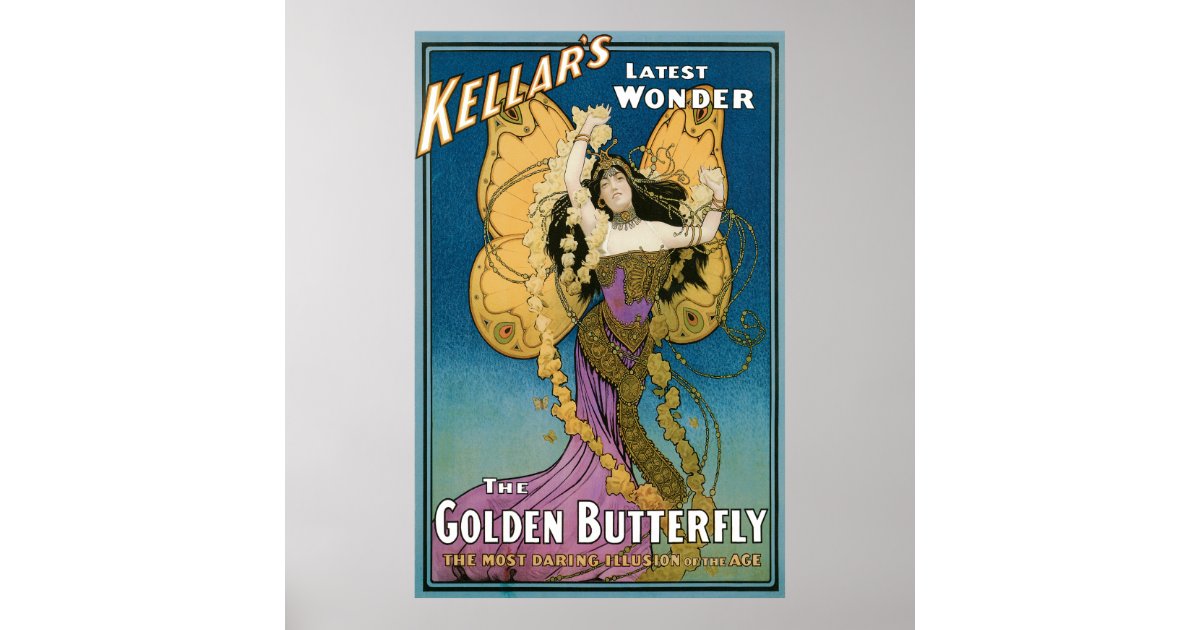 Vintage Magic Poster Art | Zazzle