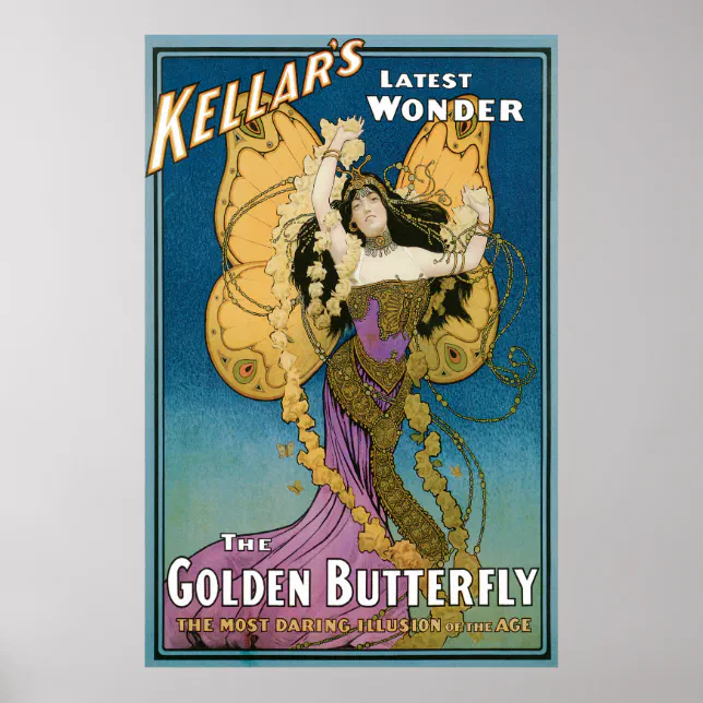 Vintage Magic Poster Art | Zazzle