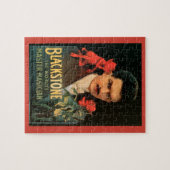 Vintage Magic Poster, Great Blackstone Magician Jigsaw Puzzle | Zazzle