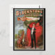 Vintage Magic Poster, Great Blackstone Magician Postcard | Zazzle