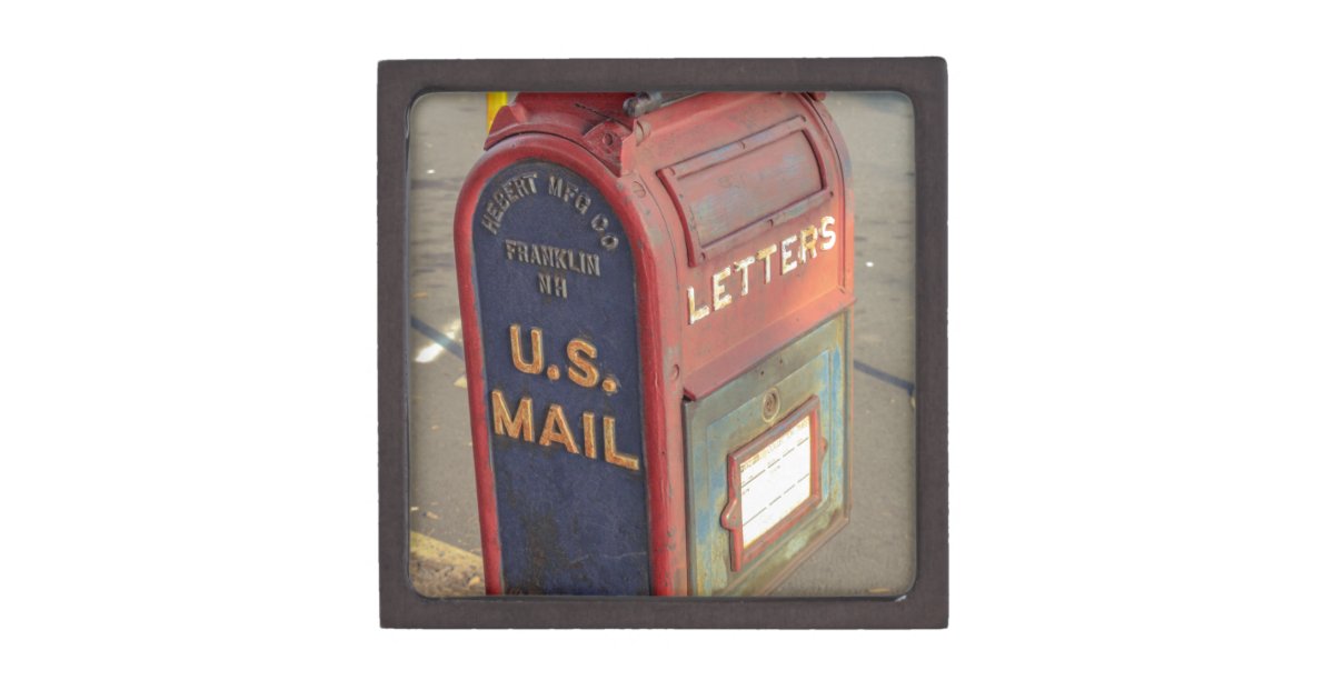 Vintage Mailbox Gift Box | Zazzle