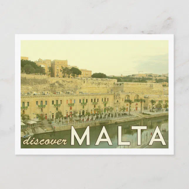 Vintage Malta Postcard | Zazzle
