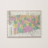 Vintage Map of Alabama (1827) Jigsaw Puzzle | Zazzle