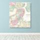 Vintage Map of Boston Harbor (1857) Canvas Print | Zazzle