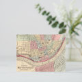 Vintage Map of Cincinnati (1780) Postcard | Zazzle