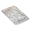 Vintage Map of Connecticut Magnet | Zazzle