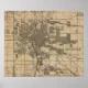 Vintage Map of Denver Colorado (1888) Poster | Zazzle