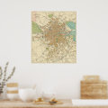 Vintage Map of Dublin Ireland (1914) Poster | Zazzle