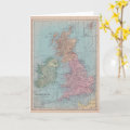 Vintage Map of England Card | Zazzle
