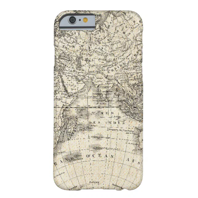 Vintage Map Of Europe and Asia Case-Mate iPhone Case | Zazzle