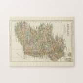 Vintage Map of Ireland 1862 Puzzle | Zazzle