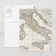 Vintage Map of Italy (1770) Postcard | Zazzle