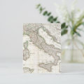 Vintage Map of Italy (1770) Postcard | Zazzle