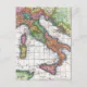 Vintage Map of Italy (1780) Postcard | Zazzle